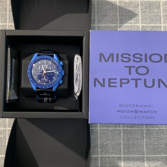 Swatch | Accessories | Super Neptune Watch Moon Landing Mission | Poshmark